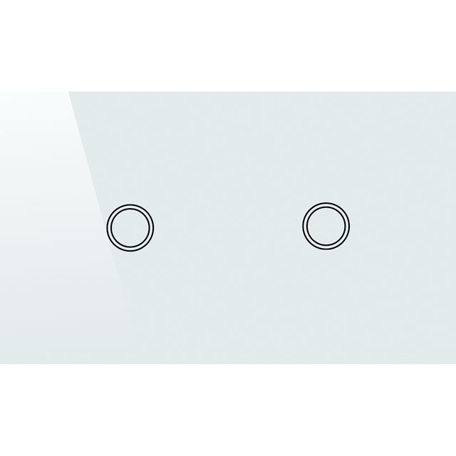 Witron 2 Gang Smart Light Switch - Smart Home Labs